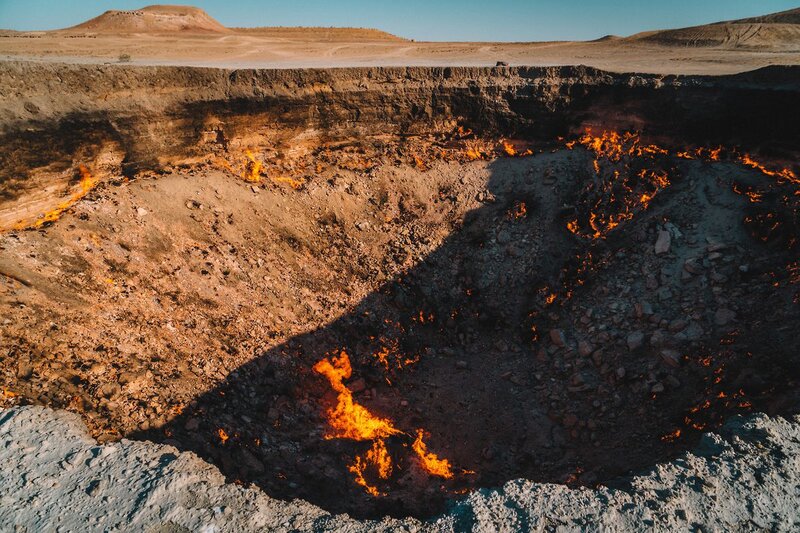 One Week Backpacking Turkmenistan Itinerary