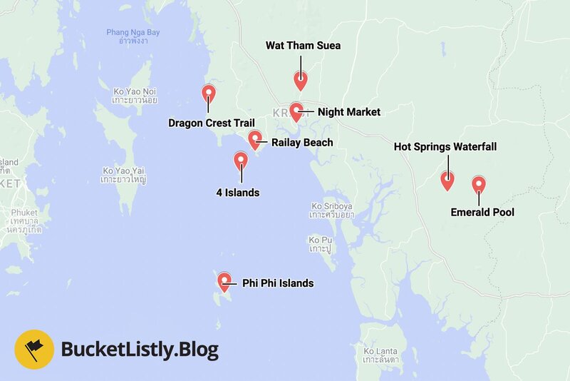 3 - 5 Days Backpacking Krabi Itinerary for Solo Travelers