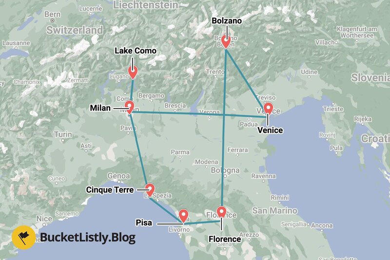 Backpacking Italy: A 2-Week Northern Italy EPIC Itinerary