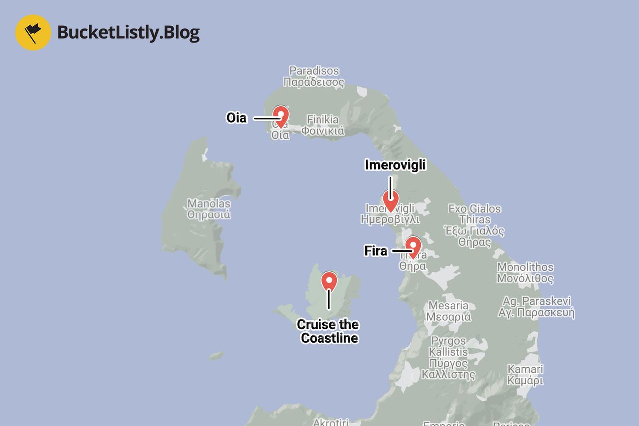 3 Days Backpacking Santorini Itinerary For Solo Travelers
