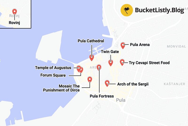 Discover Pula: 10 Awesome Things to See and Do