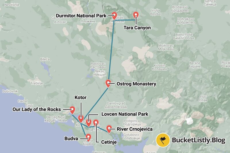 Montenegro Itinerary: A 4-Day Backpacking Journey