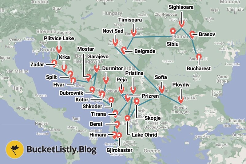 Explore the Balkans: Ultimate 2-Month Backpacking Itinerary