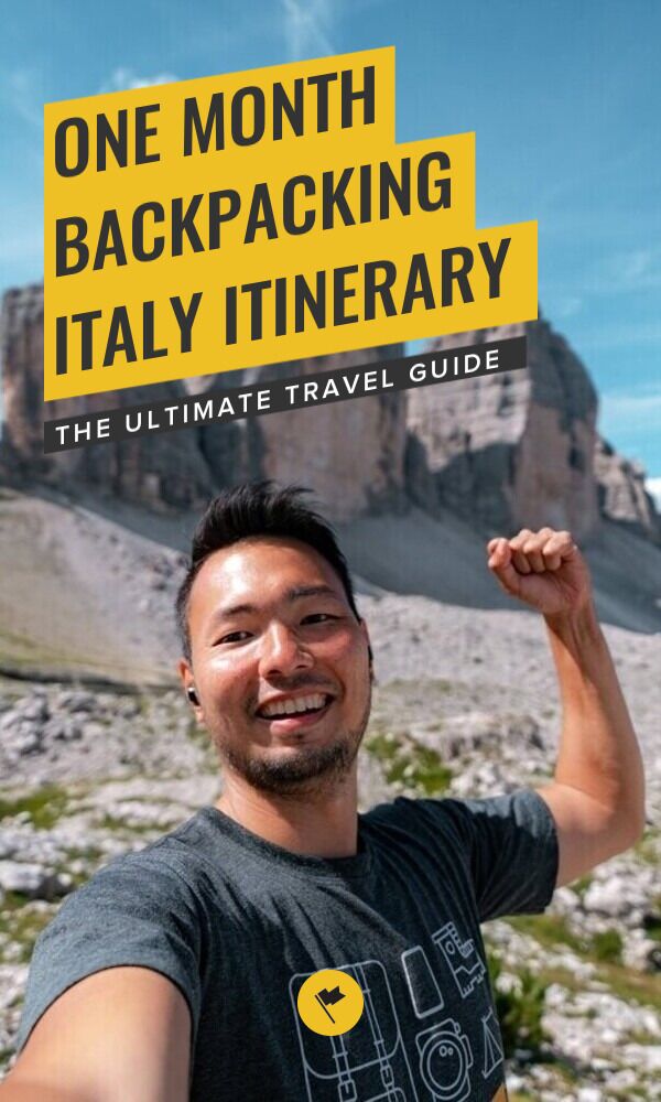One Month Backpacking Italy Itinerary for Solo Travelers
