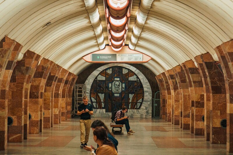 8 Most Beautiful Metro Stations in Kharkiv, Ukraine