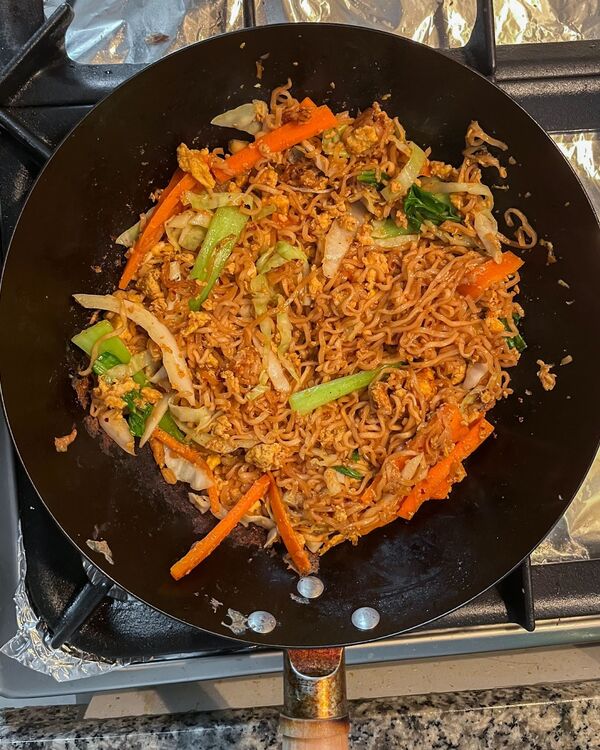 Thai Instant Ramen Noodle Stir-Fry (Pad Mama) Recipe