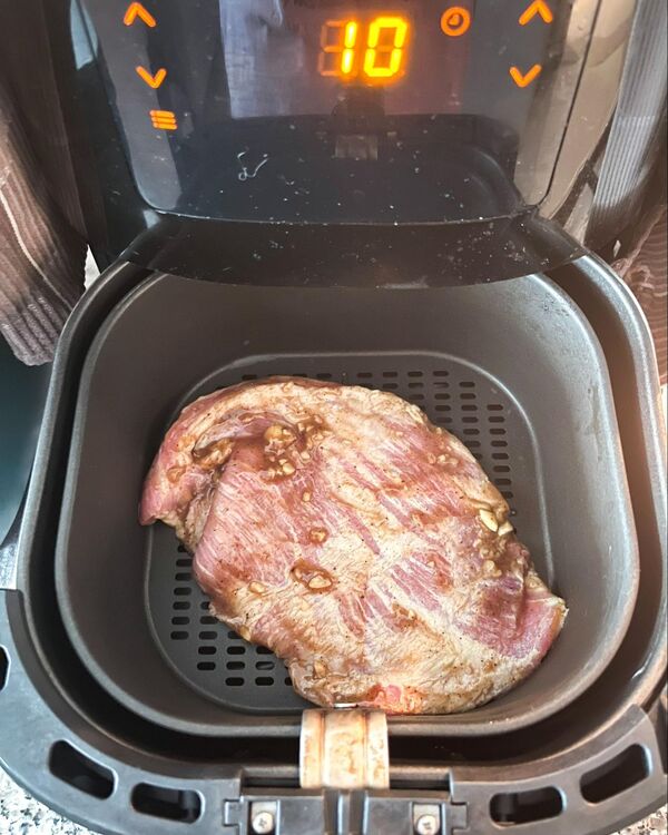 Thai-style Grilled Pork Neck (Kor Moo Yang) Recipe with Air Fryer